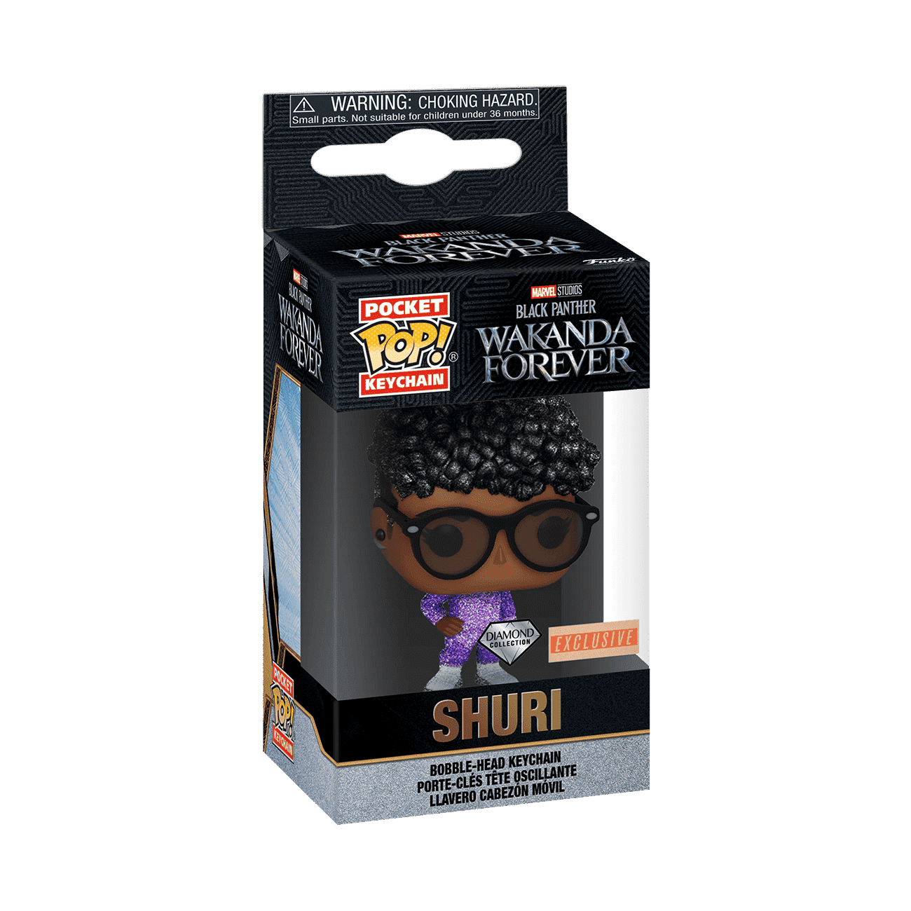 Buy Pop! Keychain Shuri with Sunglasses (Diamond) at Funko.