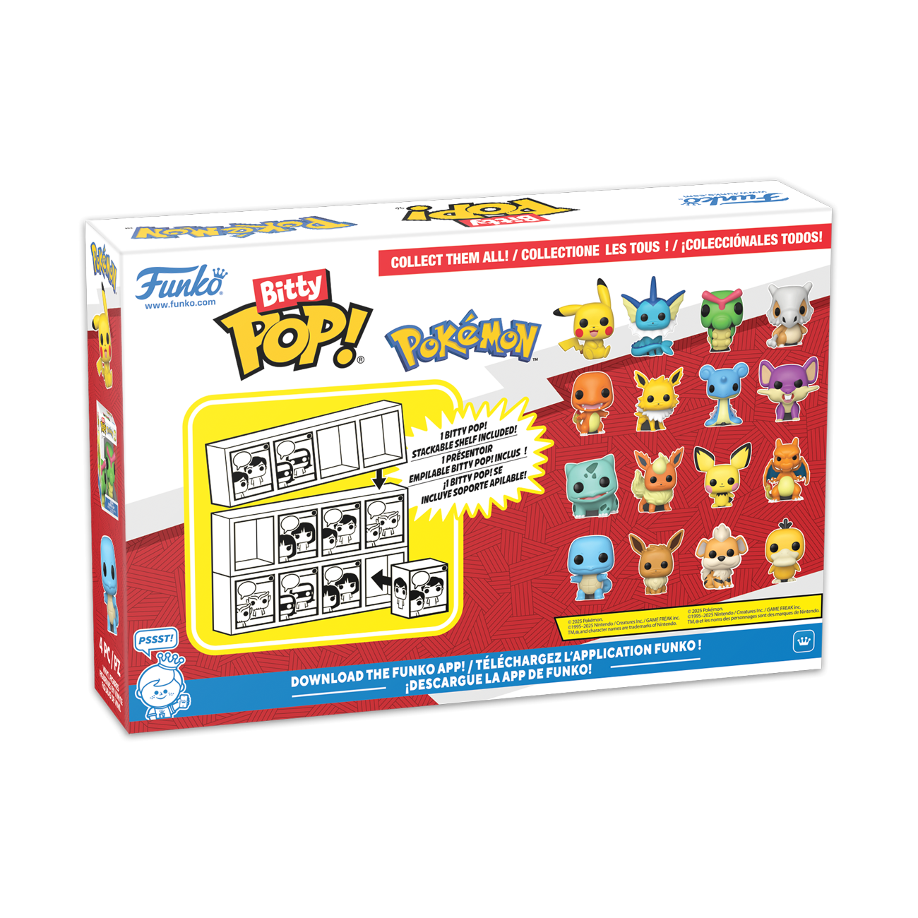 Bitty Pop! Pokémon 4-Pack Series 4 | Funko