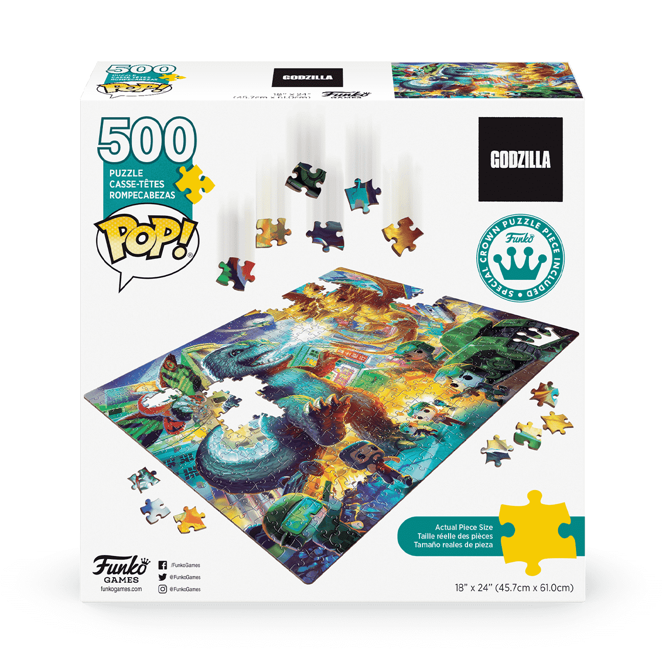 Pop! Godzilla Puzzle