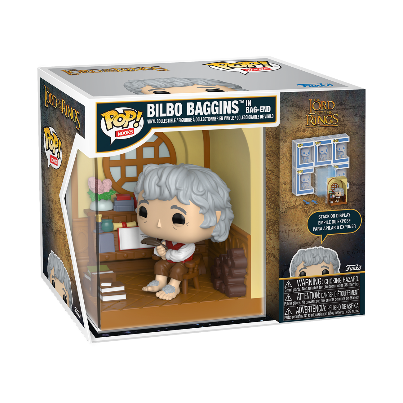 Pop! Nooks Bilbo Baggins in Bag-End | Funko