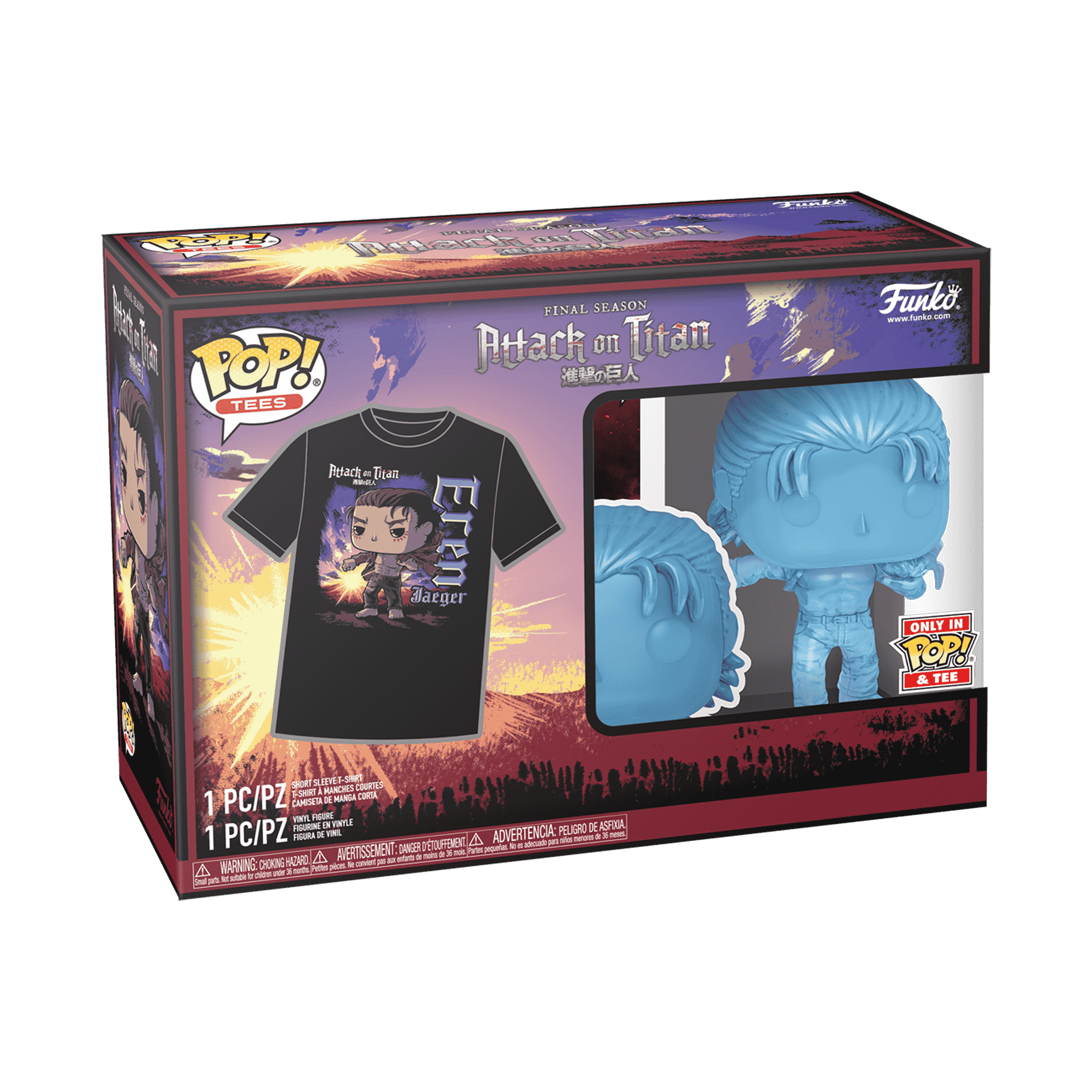 Pop! & Tee Eren Jaeger | Funko