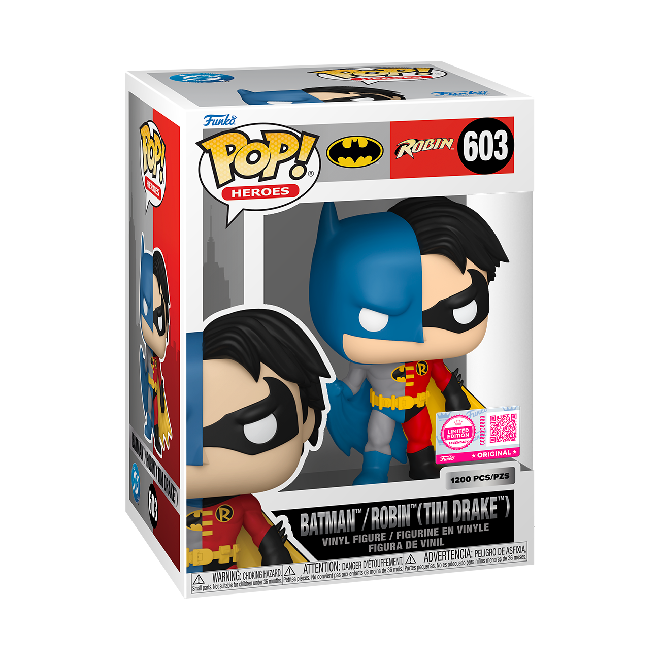 Pop! Batman/Robin (Tim Drake) with Pop! Protector | Funko