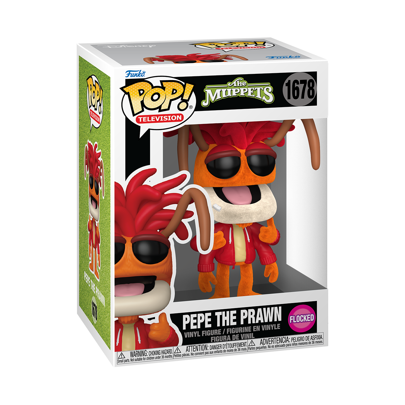 Pop! Pepe the Prawn (Flocked) | Funko