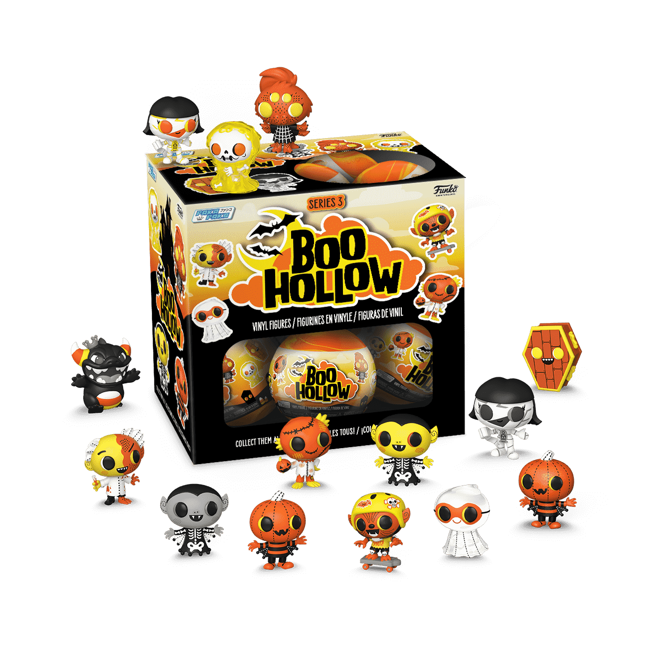 Paka Paka Vinyl Figure Boo Hollow Series 3
