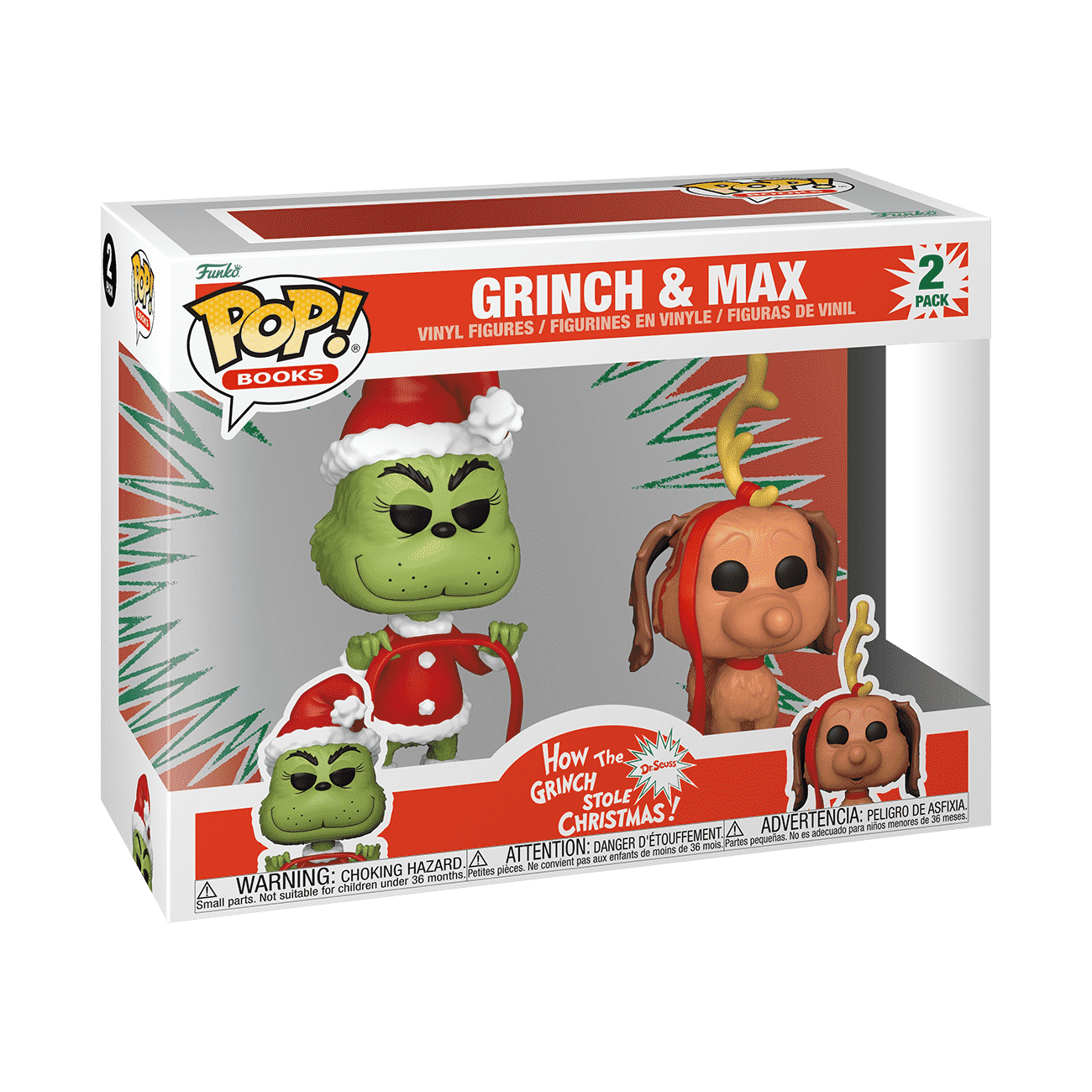 Pop! Grinch & Max 2-Pack