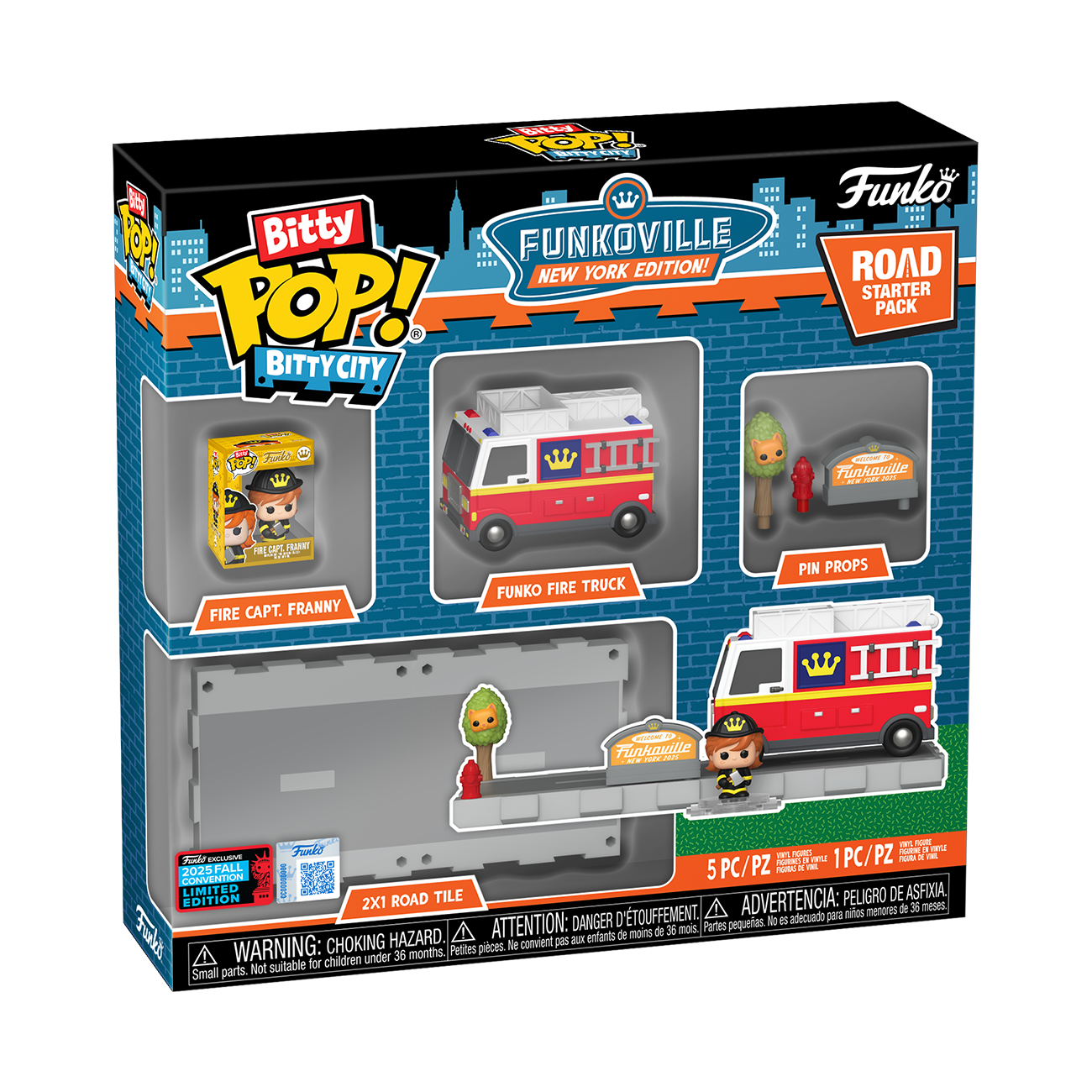 Bitty Pop! Bitty City Funkoville New York Edition Road Starter Pack | Funko