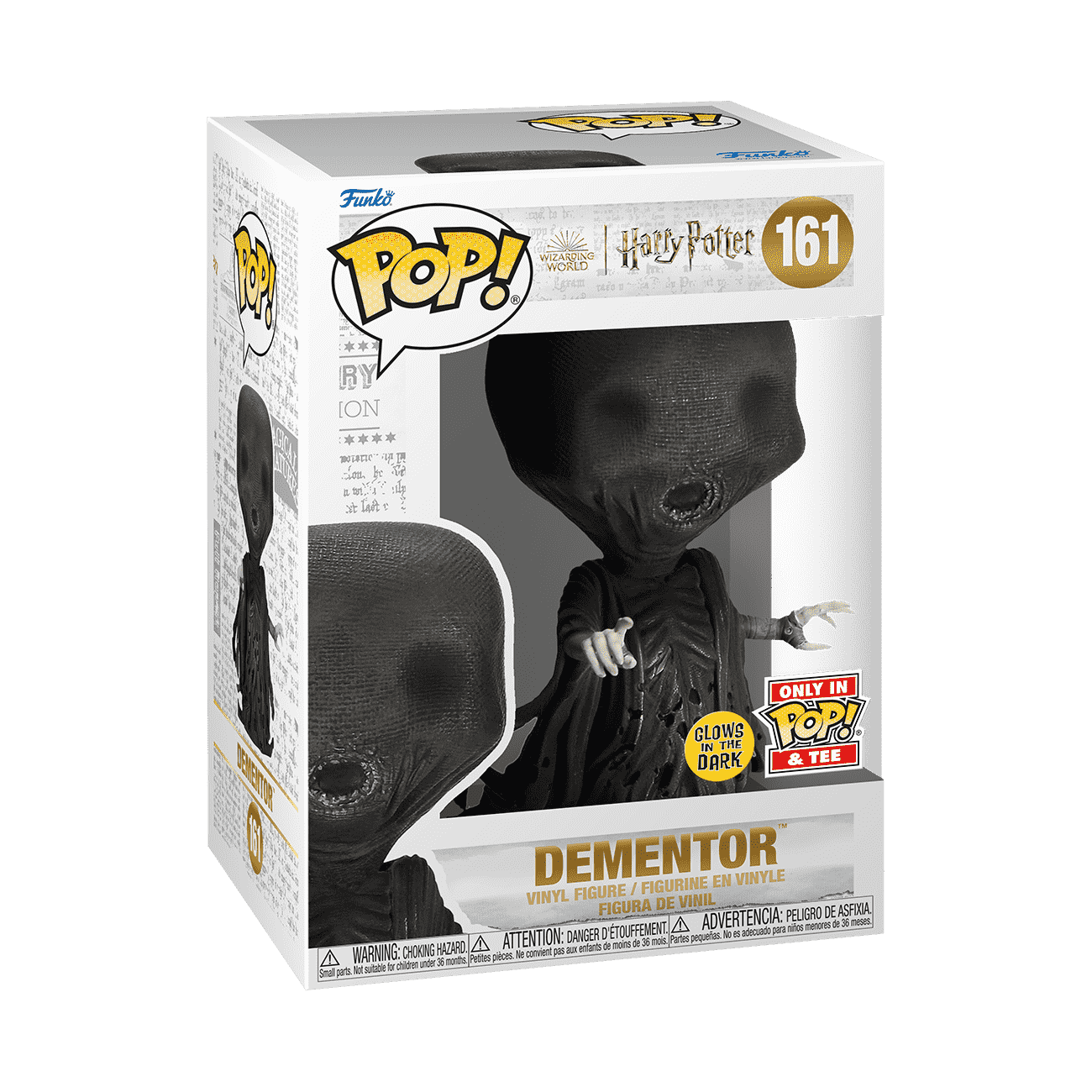 Buy Pop! & Tee Harry Potter Dementor (Glow) at Funko.