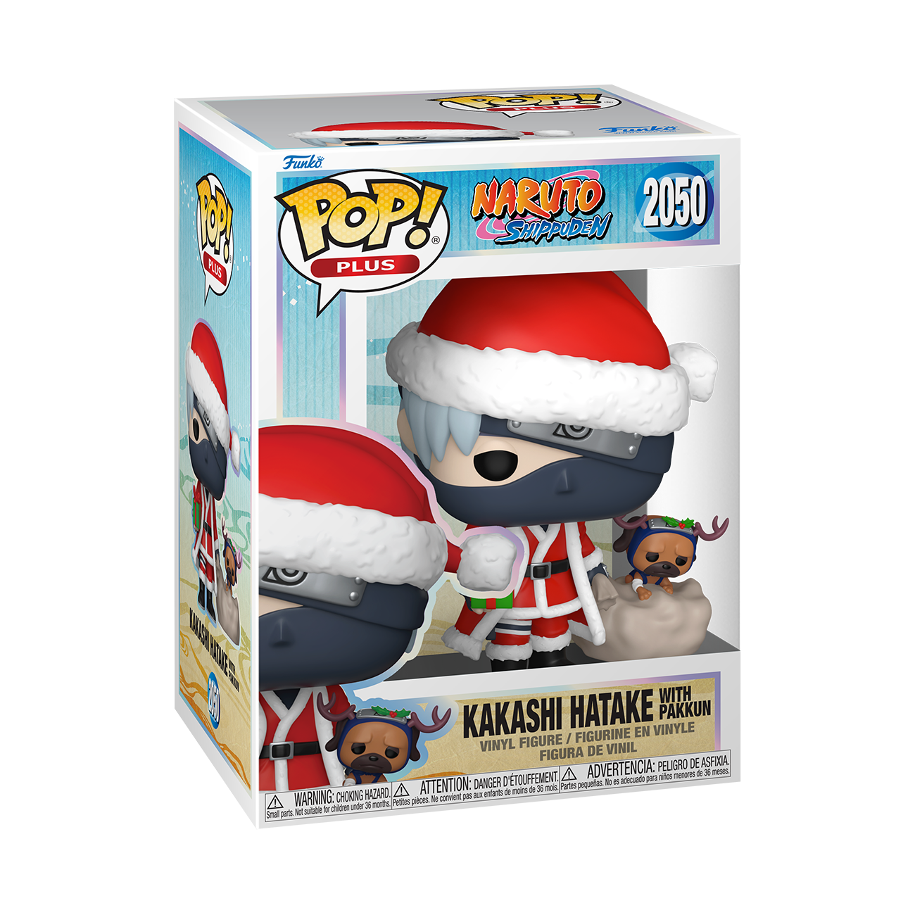 Pop! Plus Kakashi Hatake with Pakkun (Holiday Outfit) | Funko