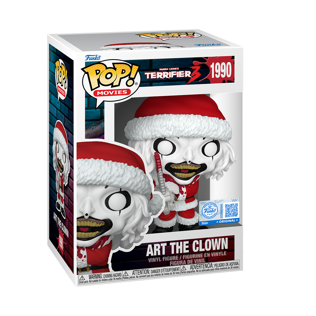 Pop! Art the Clown with Chainsaw (Bloody) | Funko