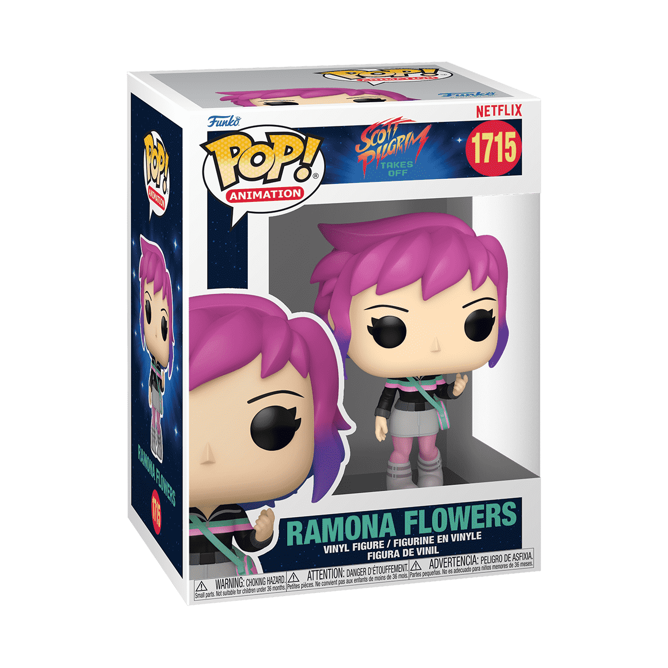 Buy Pop! Ramona Flowers (Scott Pilgrim Takes Off) at Funko.