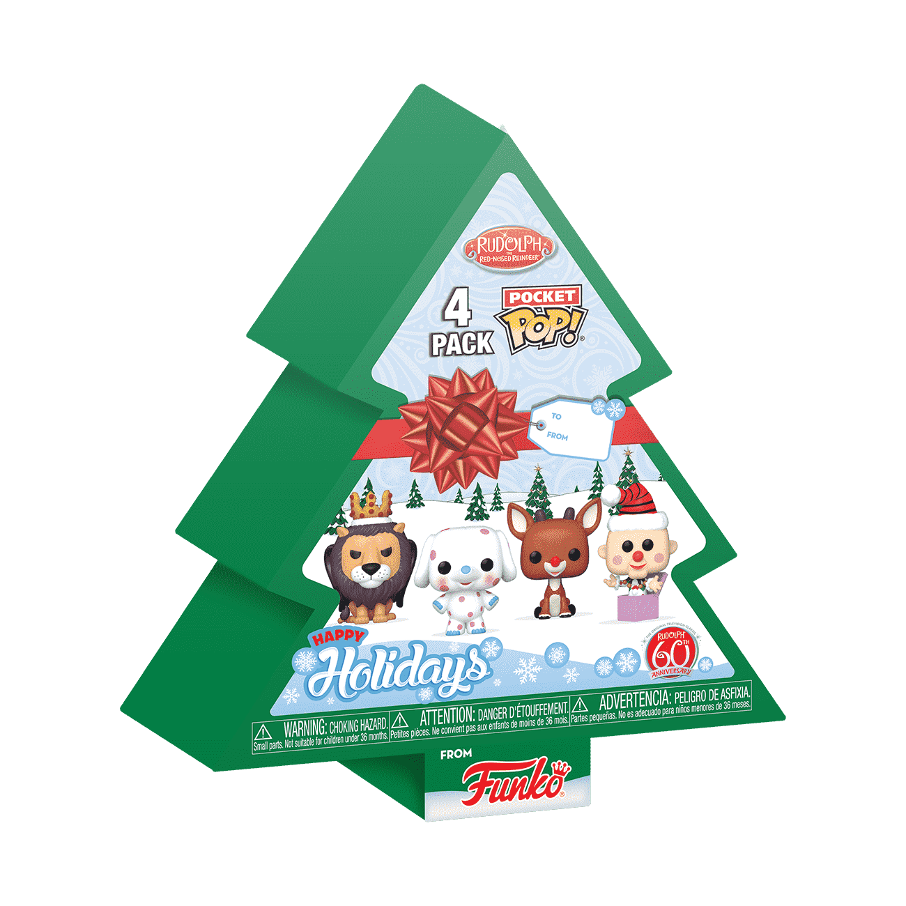Buy Pocket Pop! Holiday Rudolph the Red-Nosed Reindeer 4-Pack at Funko.
