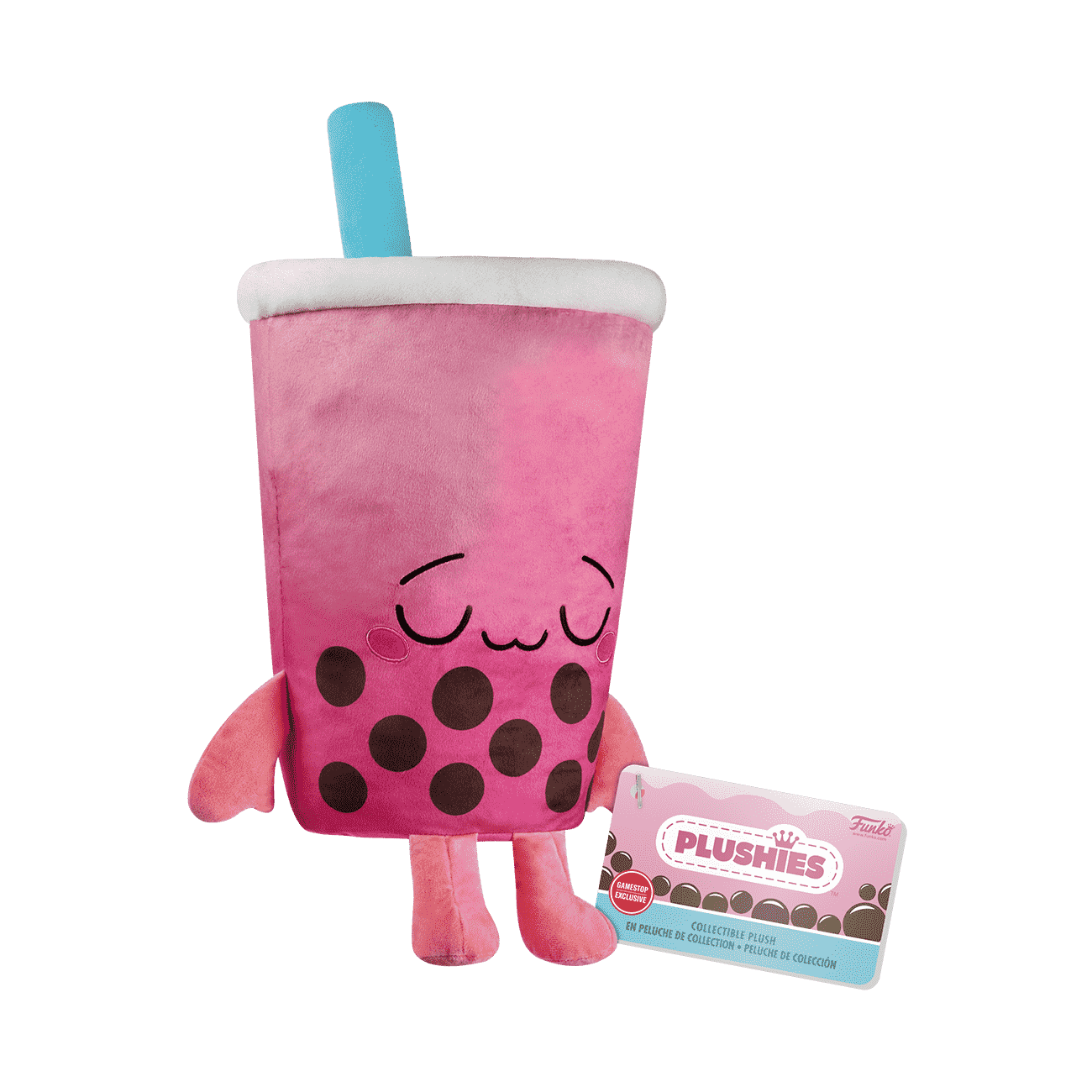 16'' Strawberry Tea Bubble Tea Mega Plush