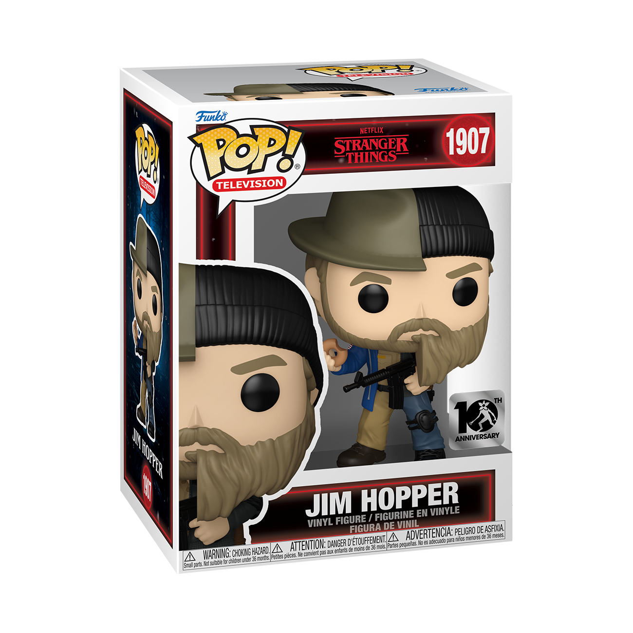 Pop! Jim Hopper (Split) | Funko