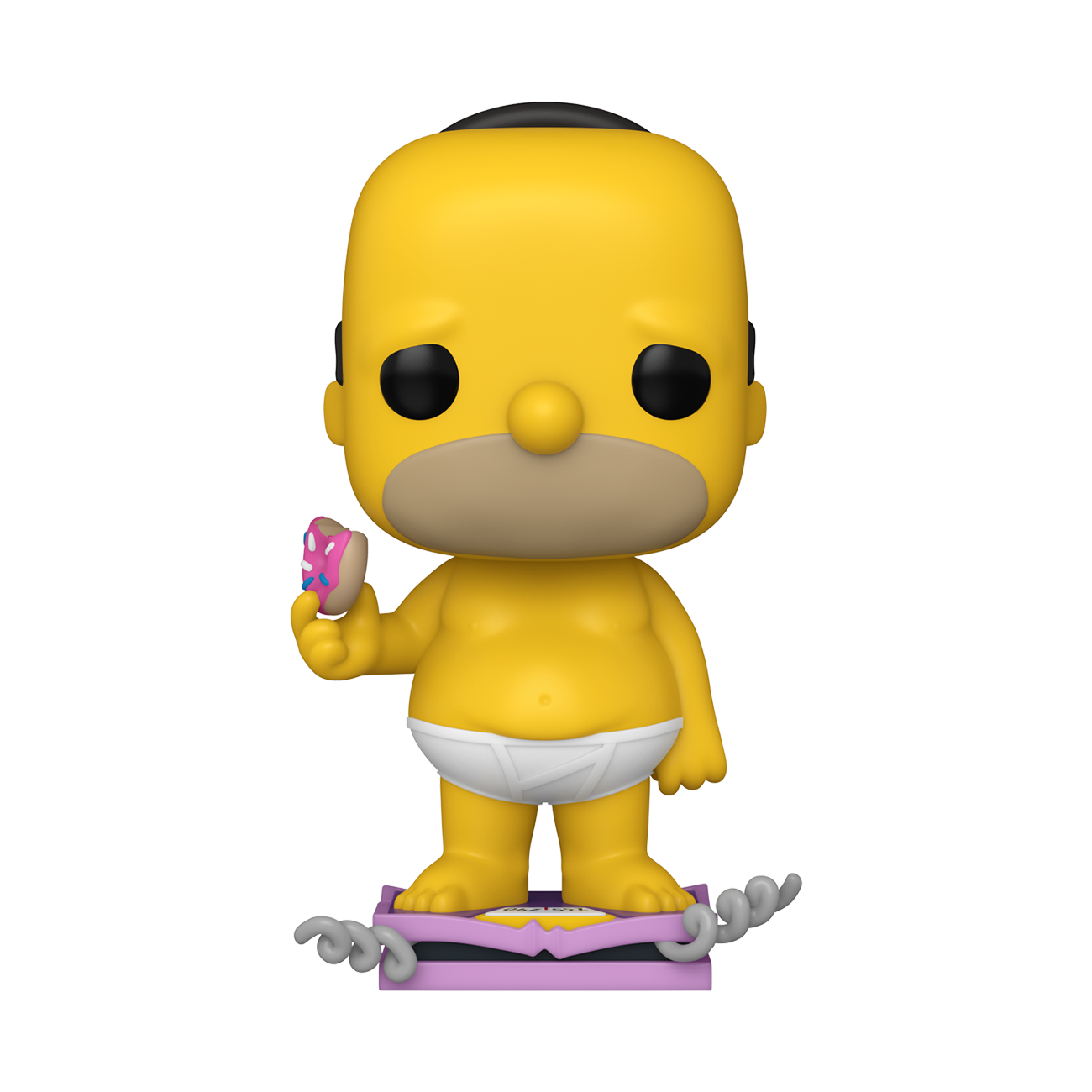 Pop! Plus Homer on Scale with Pop! Protector | Funko