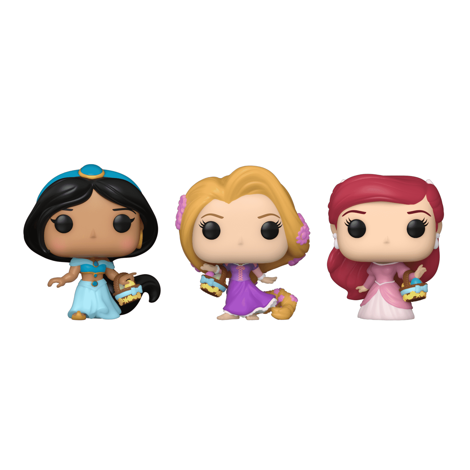 Buy Pocket Pop! Easter Jasmine, Rapunzel, Ariel 3-Pack at Funko.