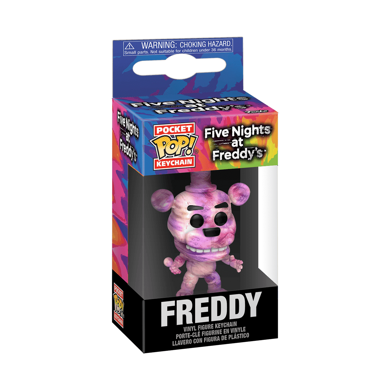 Buy Pop! Keychain Freddy Fazbear in Tie-Dye at Funko.