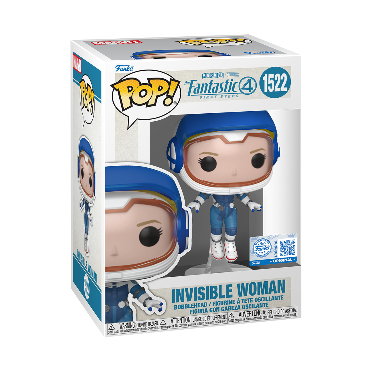 Pop! Invisible Woman (Space Suit) (Fantastic Four: First Steps) | Funko