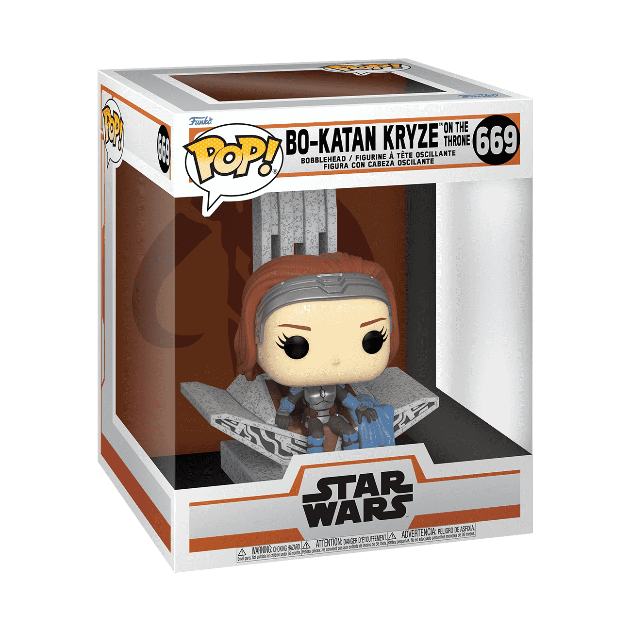 Buy Pop! Deluxe Bo-Katan Kryze on the Throne at Funko.