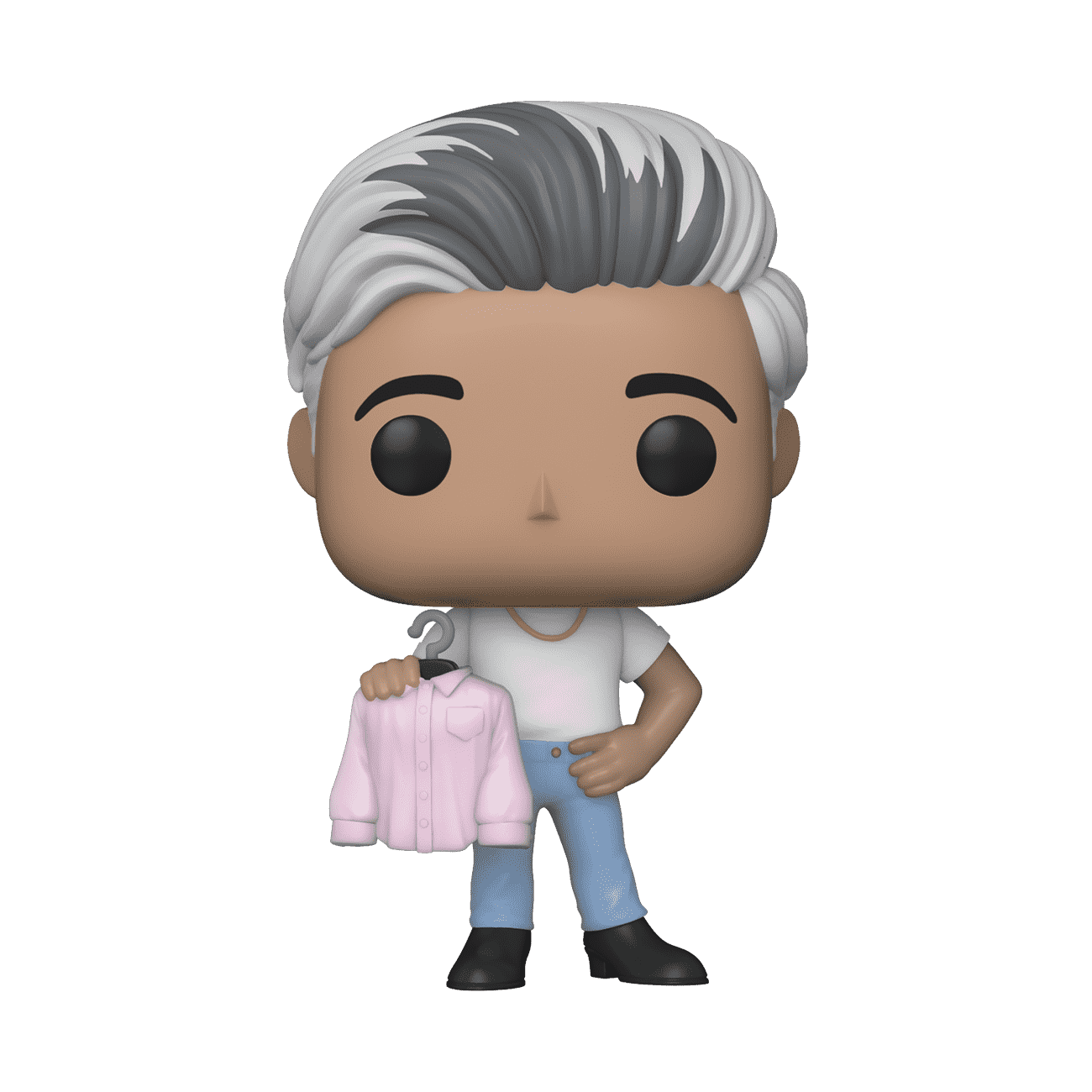 Buy Pop! Tan France Holding Shirt at Funko.