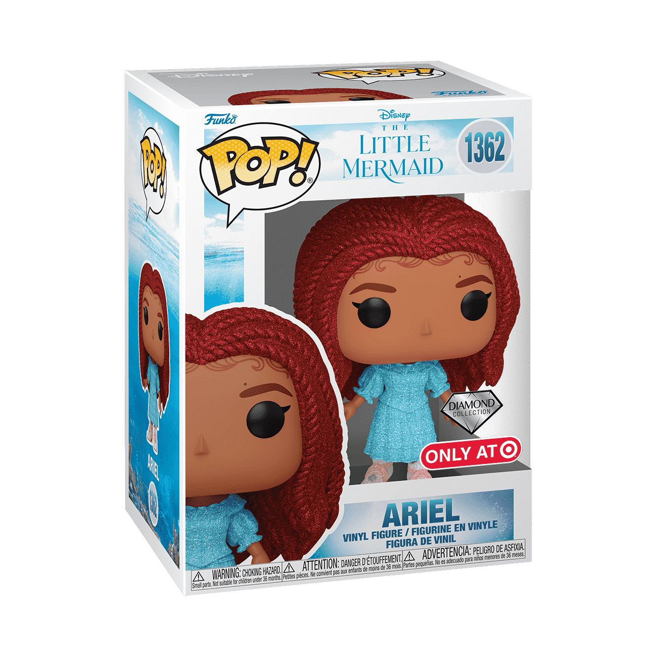 Buy Pop! Ariel in Blue Dress (Diamond) at Funko.