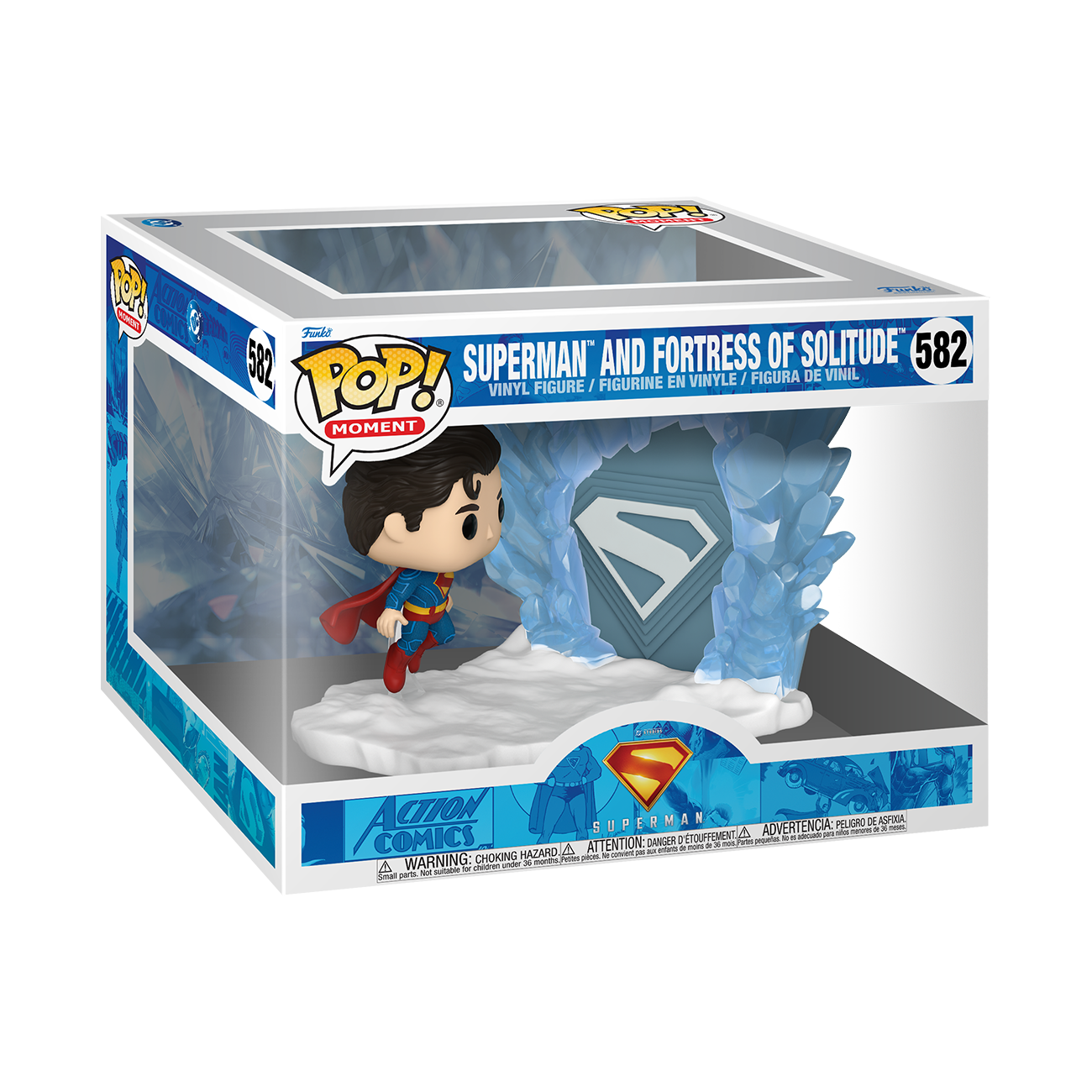Pop! Moment Superman and Fortress of Solitude | Funko