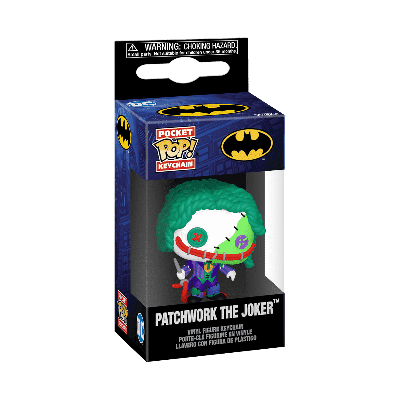 Buy Pop! Keychain Patchwork The Joker at Funko.