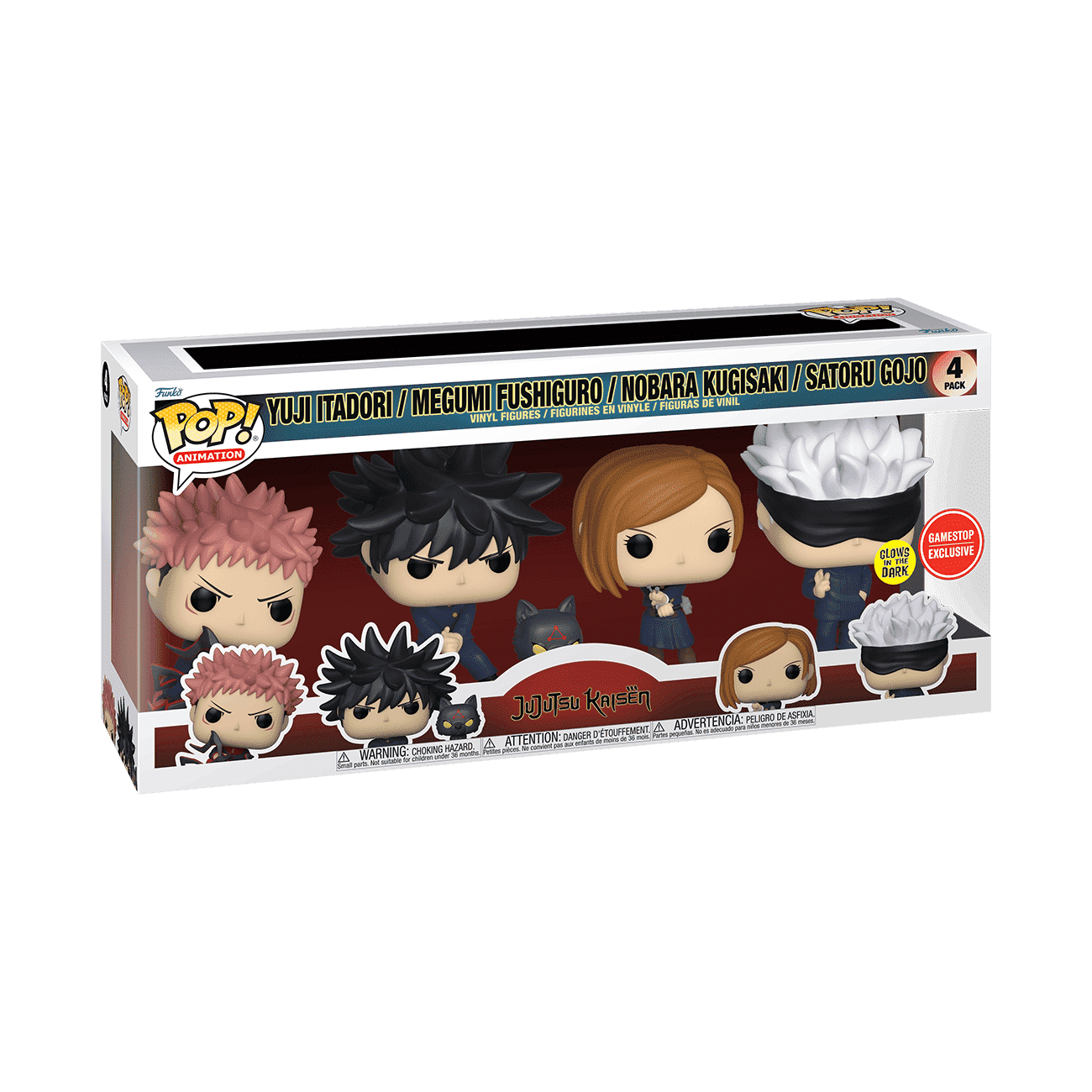 Buy Pop! Jujutsu Kaisen 4-Pack at Funko.