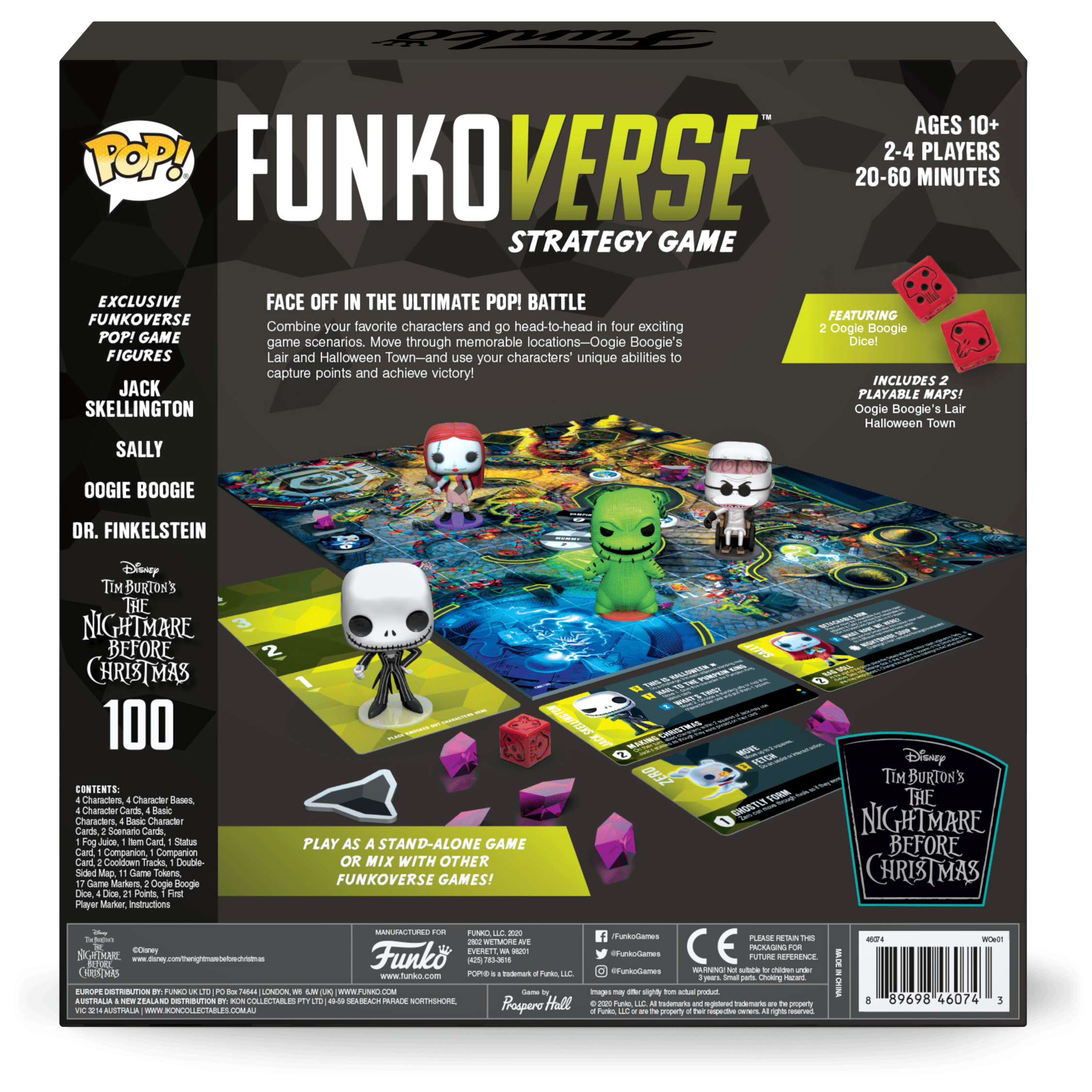 Buy Funkoverse: Disney The Nightmare Before Christmas 100 Game at Funko.