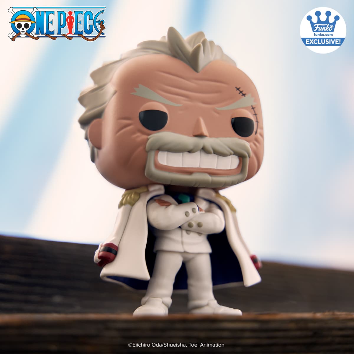 Pop! Monkey D. Garp with Pop! Protector | Funko