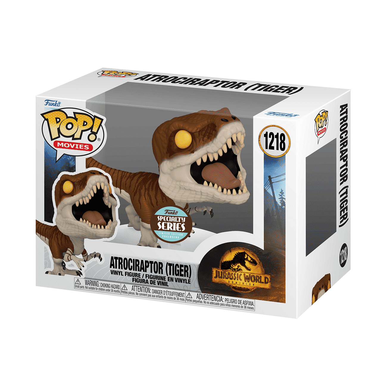 Buy Pop! Atrociraptor (Tiger) at Funko.
