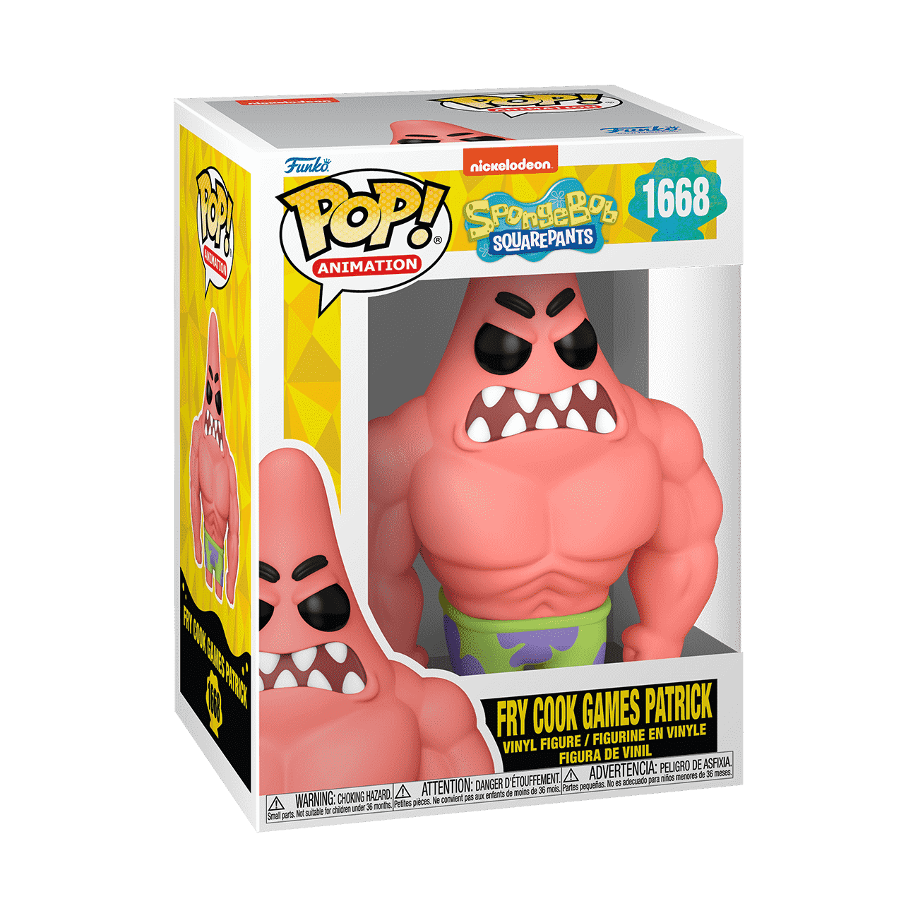 Pop! Fry Cook Games Patrick | Funko