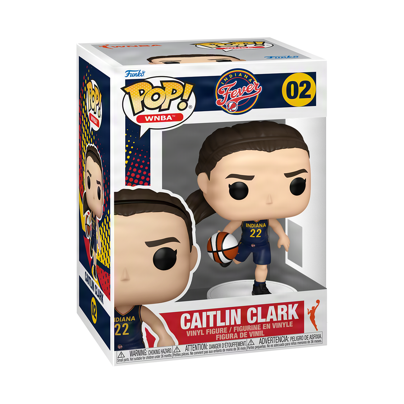 WNBA POP! Caitlin Clark Indiana Fever Collectible