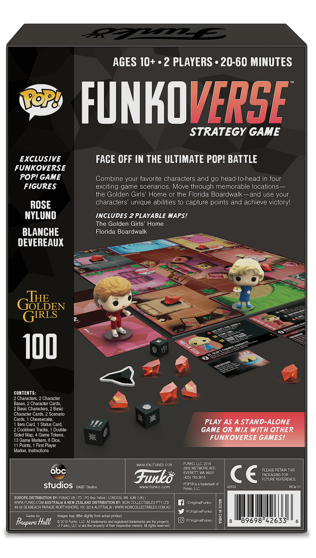 Funkoverse: Golden Girls 100 2-Pack Board Game