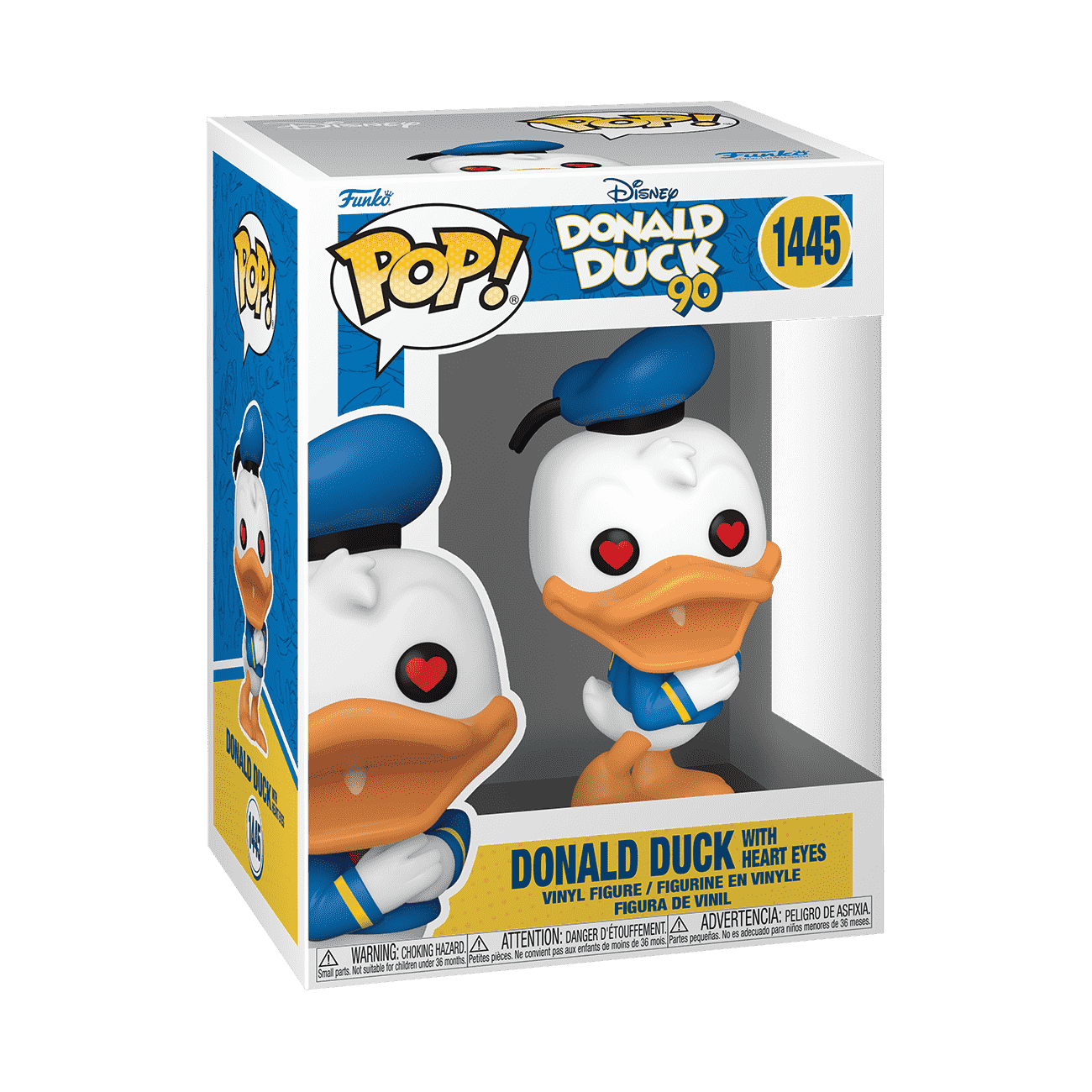 Pop! Donald Duck with Heart Eyes