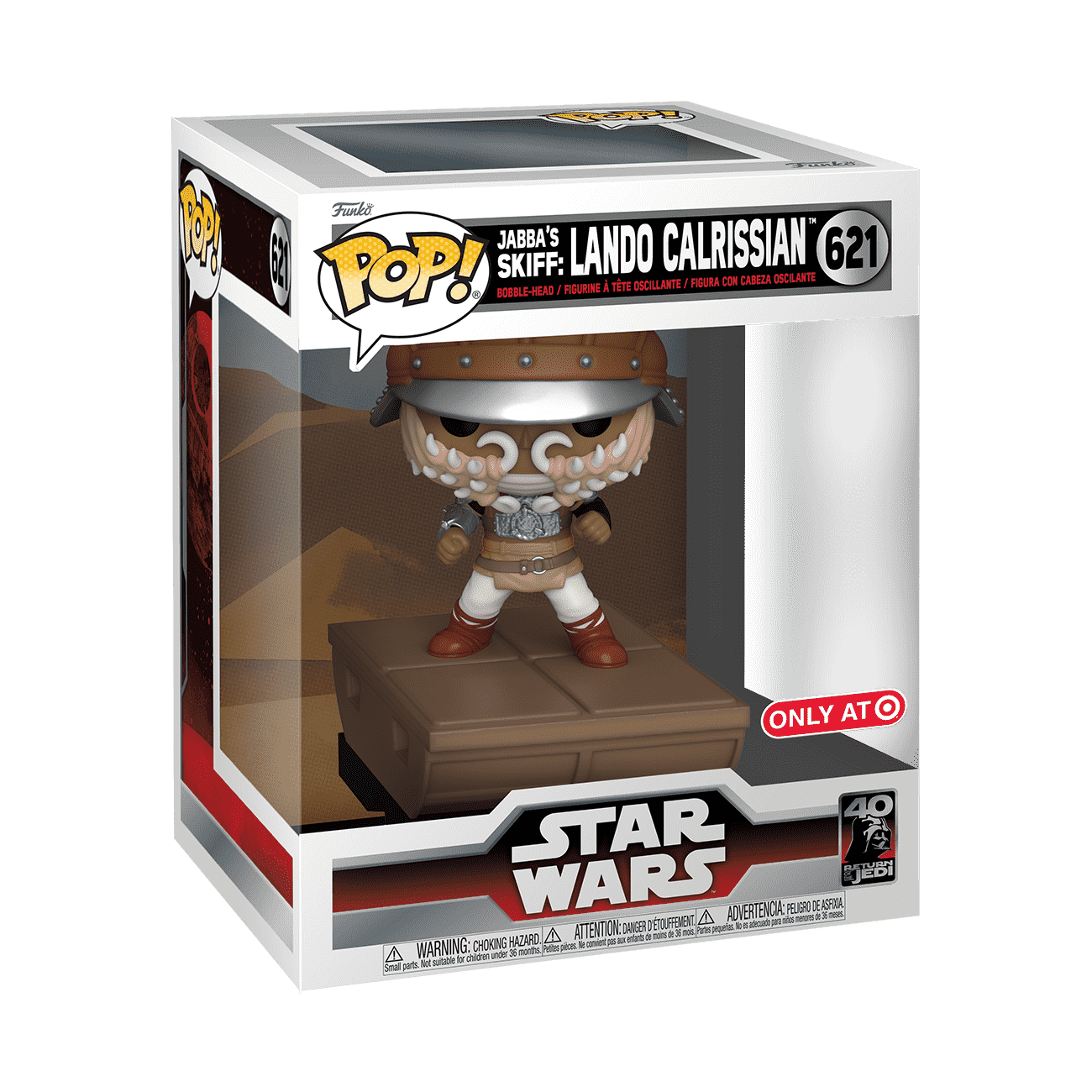 Buy Pop! Deluxe Jabba's Skiff: Lando Calrissian at Funko.