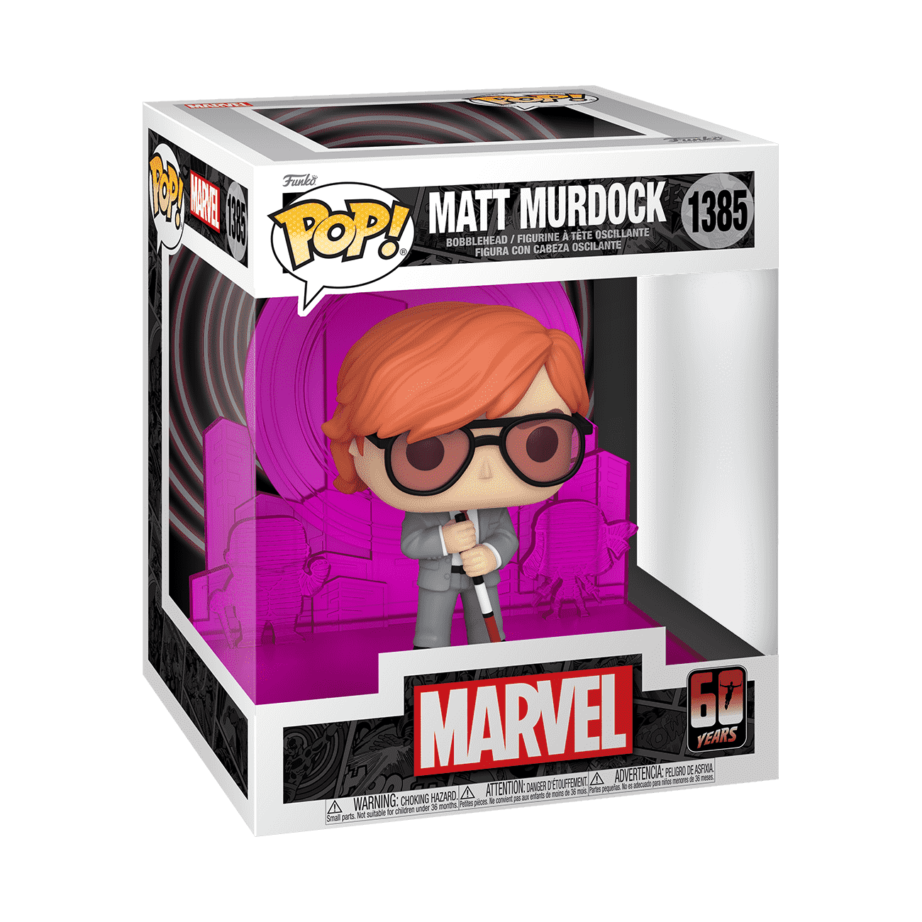 Pop! Deluxe Matt Murdock with Radar (60th Anniversary) | Funko