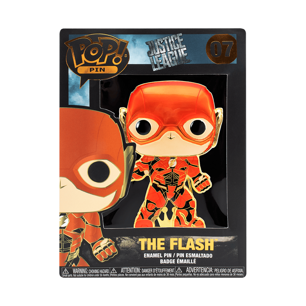 Buy Pop! Pins The Flash at Funko.