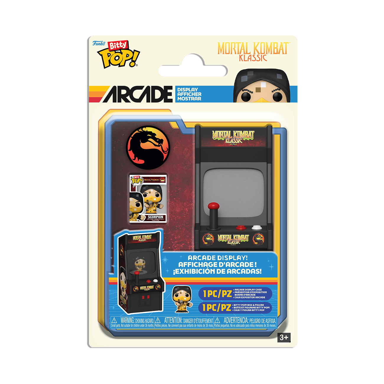 Bitty Pop! Arcade Mortal Kombat Klassic | Funko