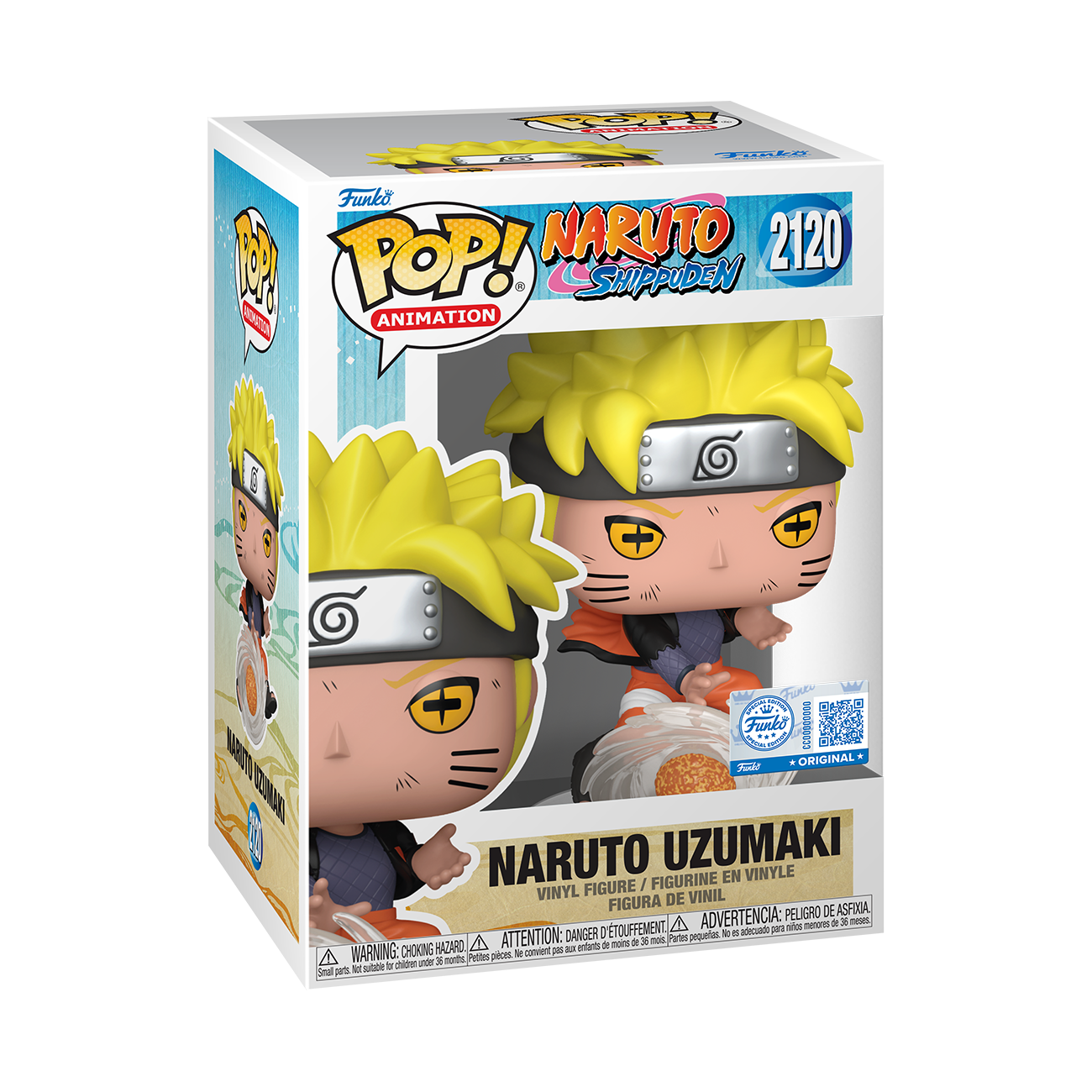 Pop! Naruto Uzumaki (Lava Release Rasenshuriken) | Funko