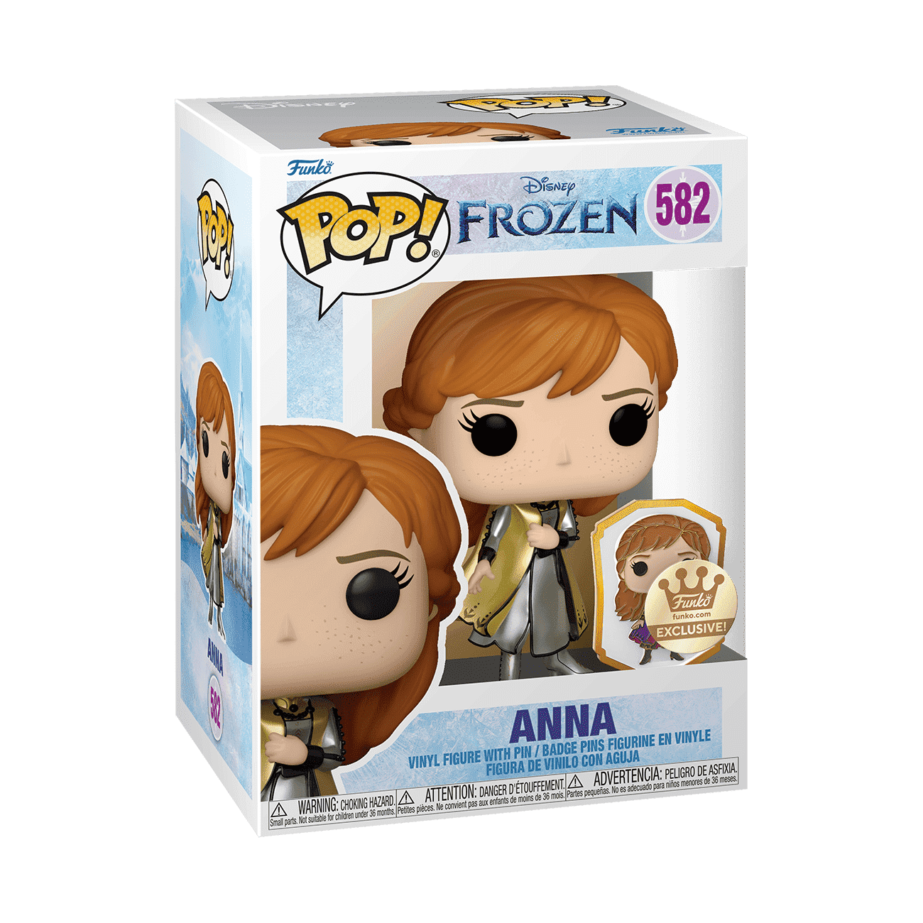 Buy Pop! Anna (Gold) with Pin at Funko.