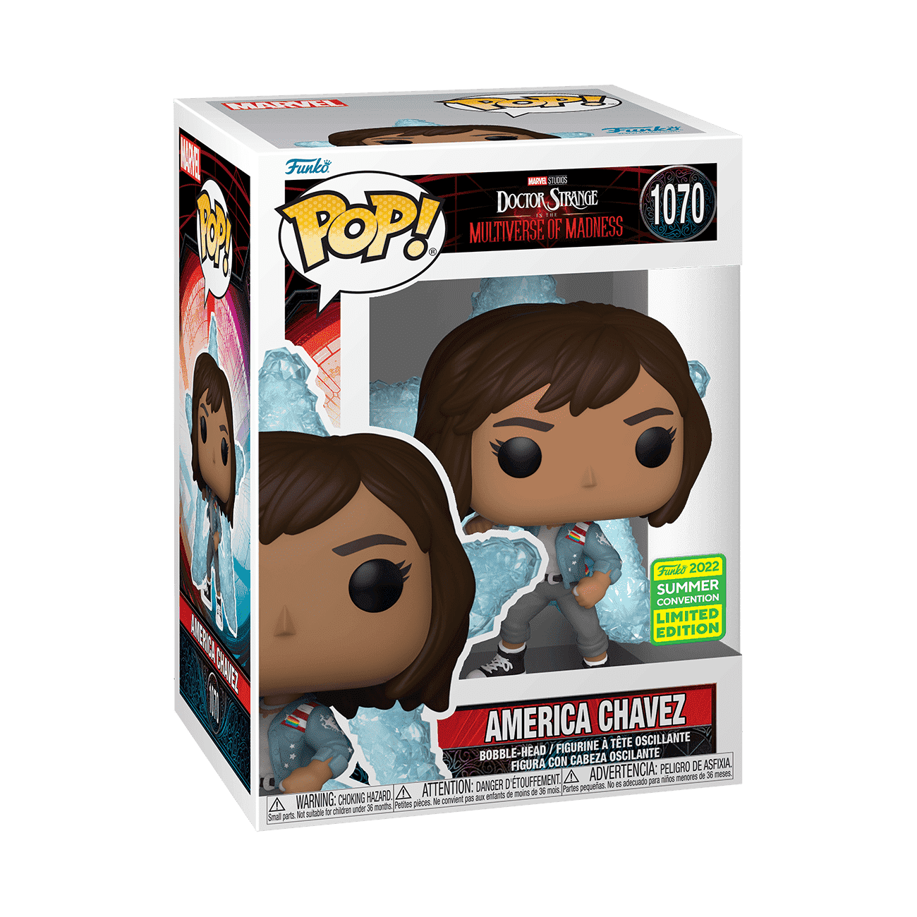 Buy Pop! America Chavez in Stellar Vortex at Funko.