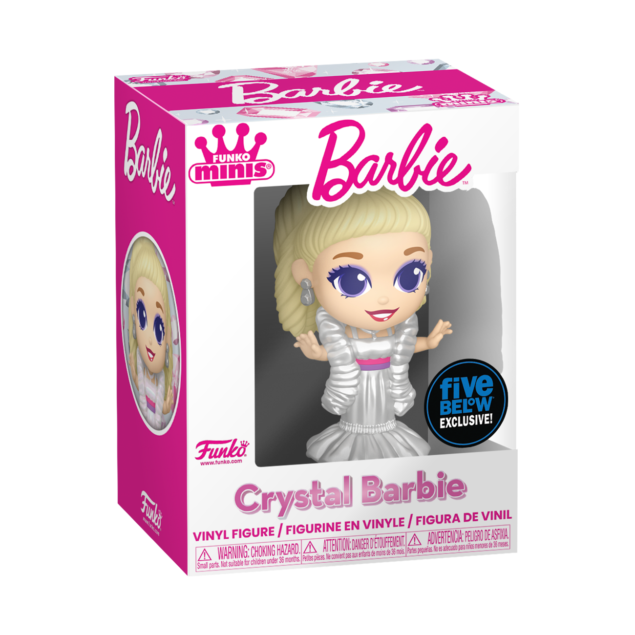 Buy Barbie Mini Vinyl Figure Crystal Barbie (Metallic) at Funko.