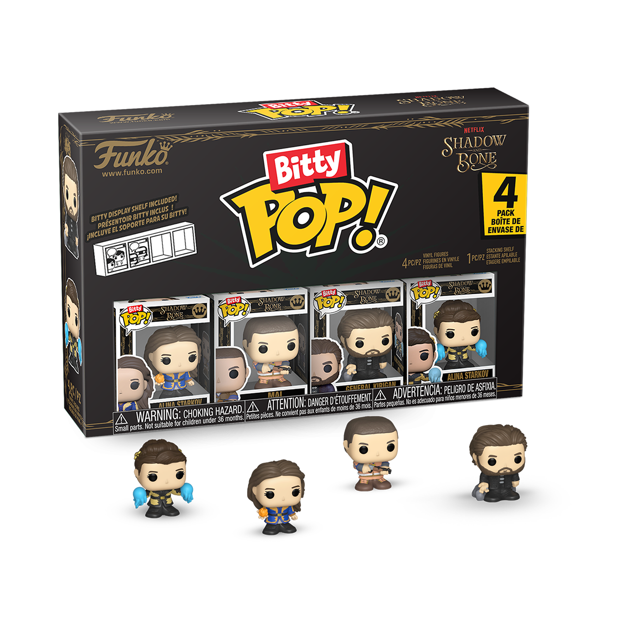 Bitty Pop! Netflix Shadow and Bone 4-Pack Series 4 | Funko