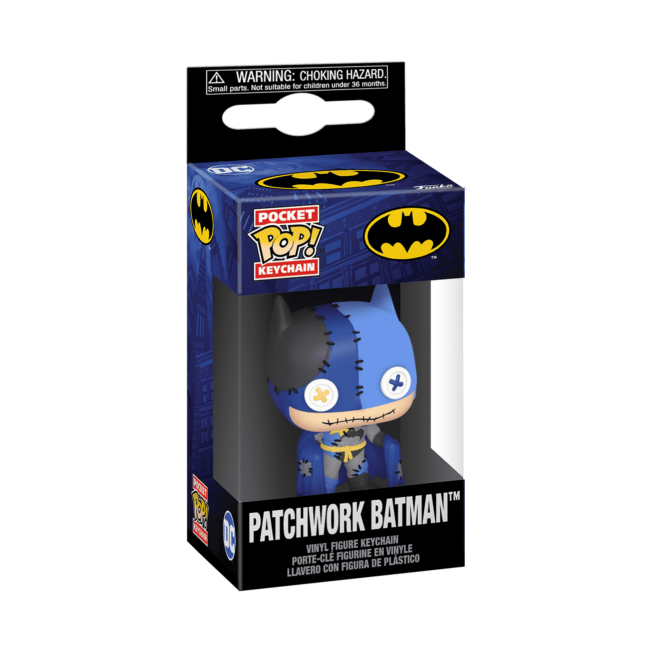 Buy Pop! Keychain Patchwork Batman at Funko.