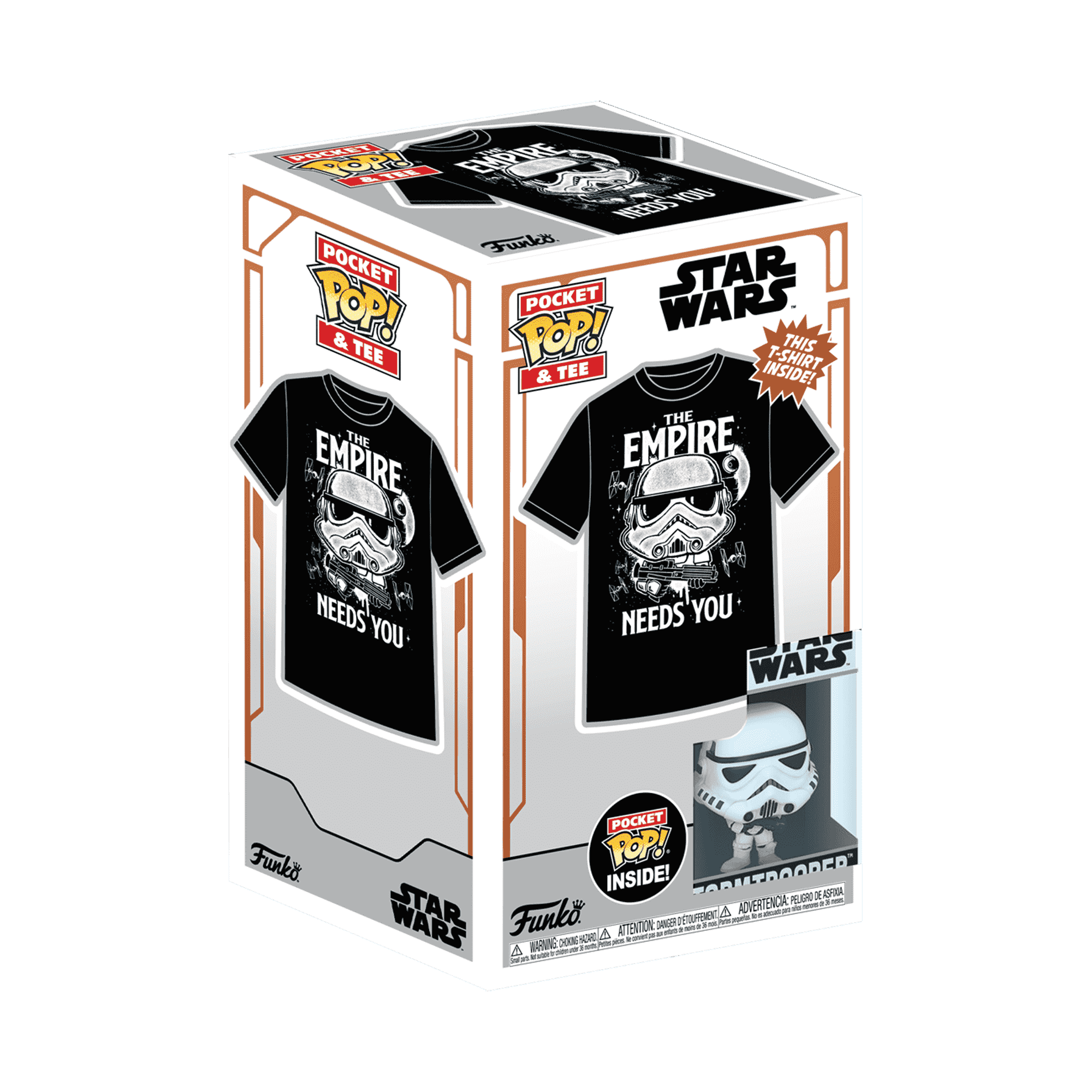 Buy Pocket Pop! & Kids Tee Stormtrooper at Funko.