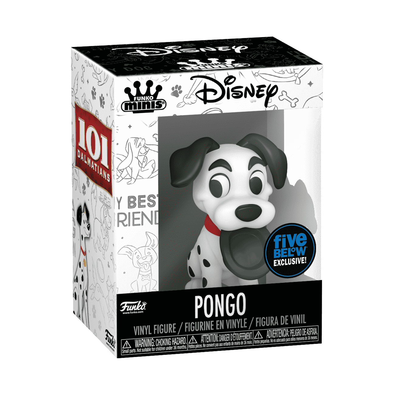 Disney Dog Days Mini Vinyl Figure (Pongo)