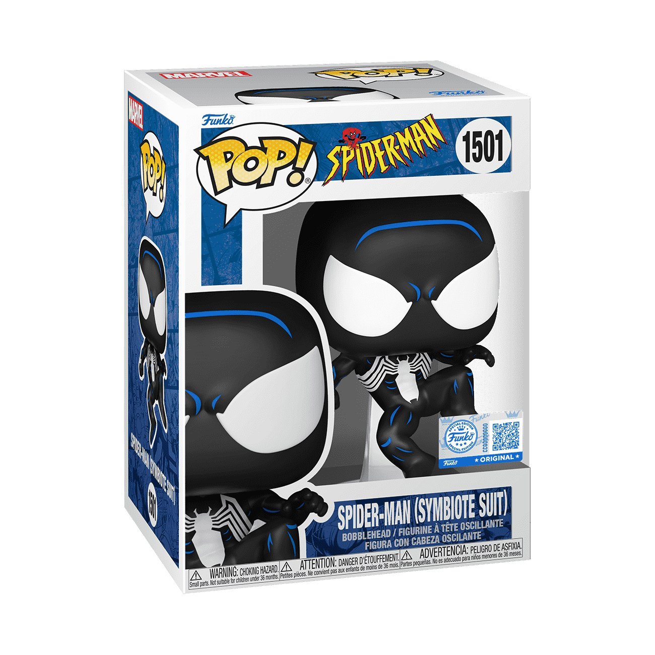Pop! Spider-Man (Symbiote Suit) (Spider-Man: The Animated Series) | Funko