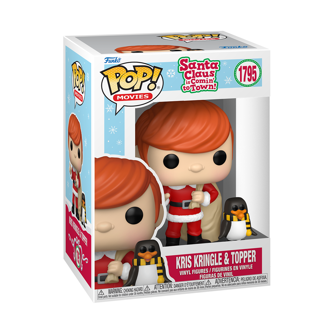 Pop! & Buddy Kris Kringle & Topper | Funko