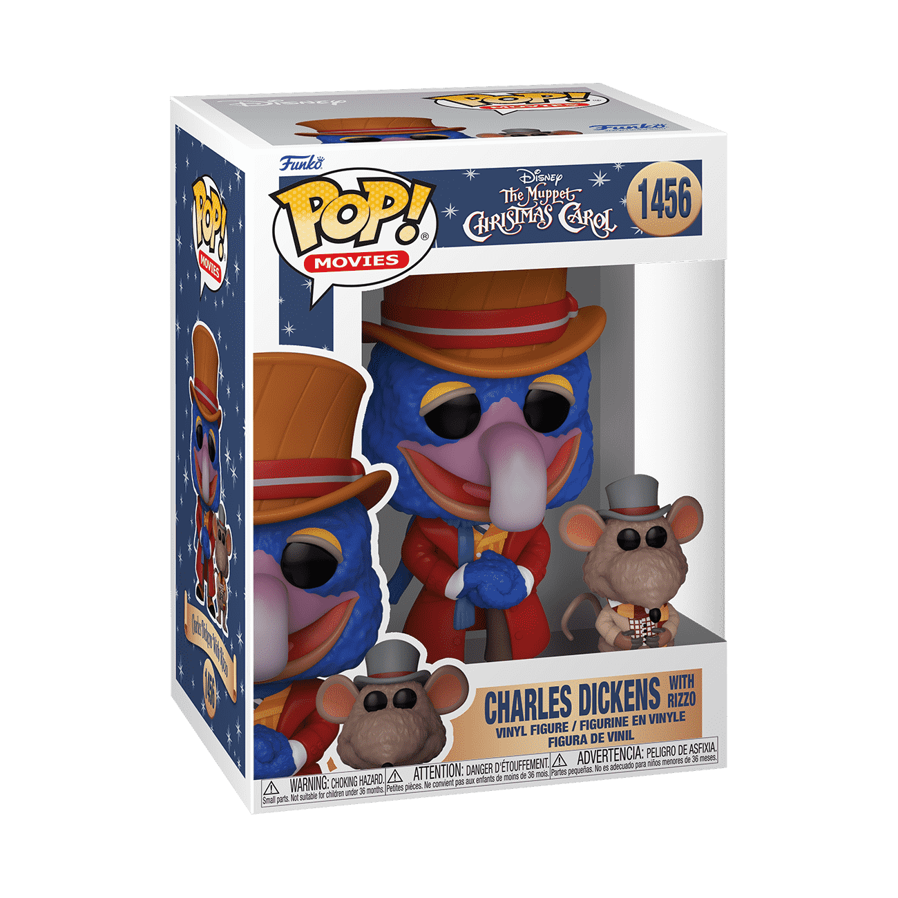 Pop! & Buddy Charles Dickens with Rizzo