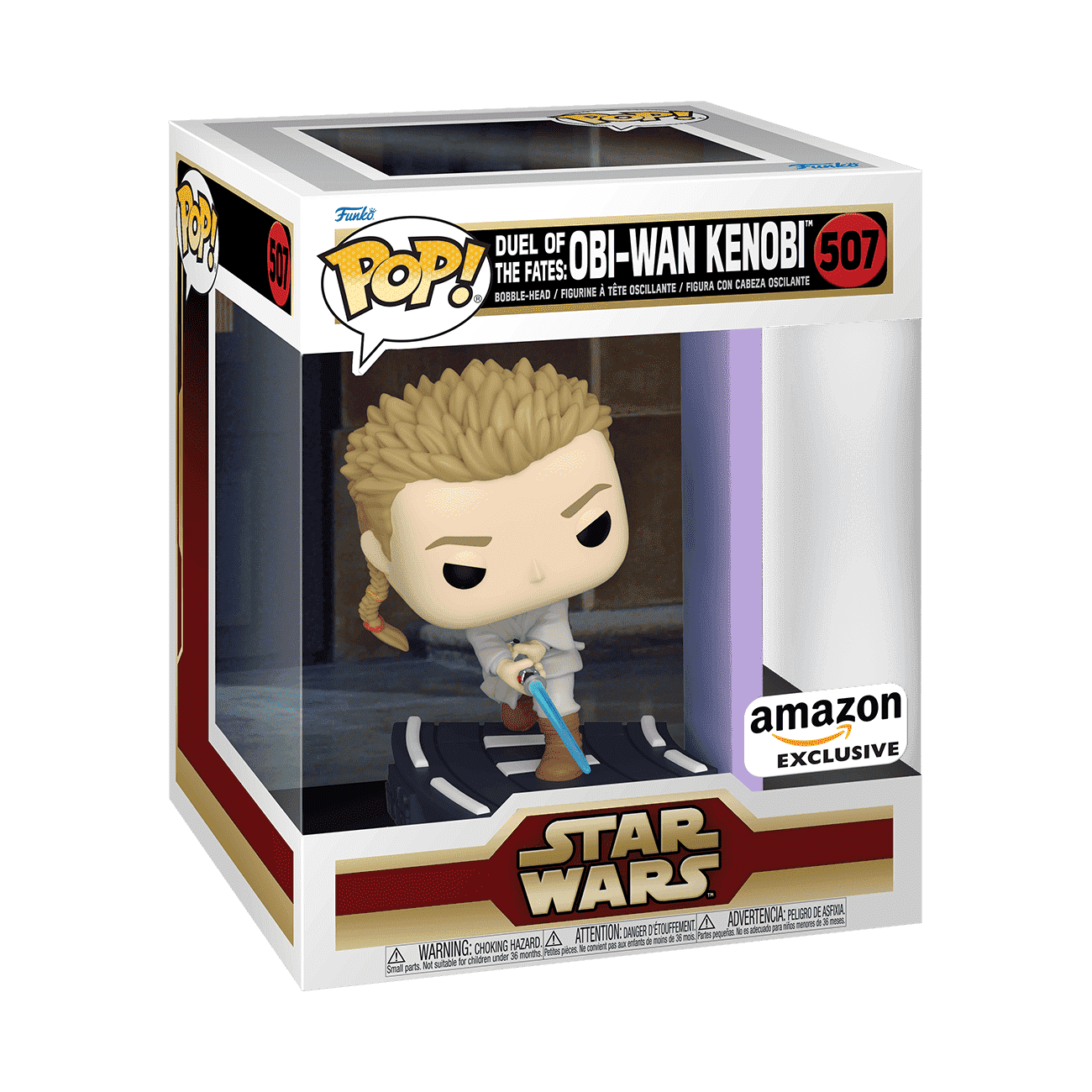 Buy Pop! Deluxe Duel of the Fates: Obi-Wan Kenobi at Funko.